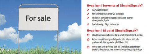 B2B E-handel - simpleSIGN.dk - En del af AMB visuals a/s