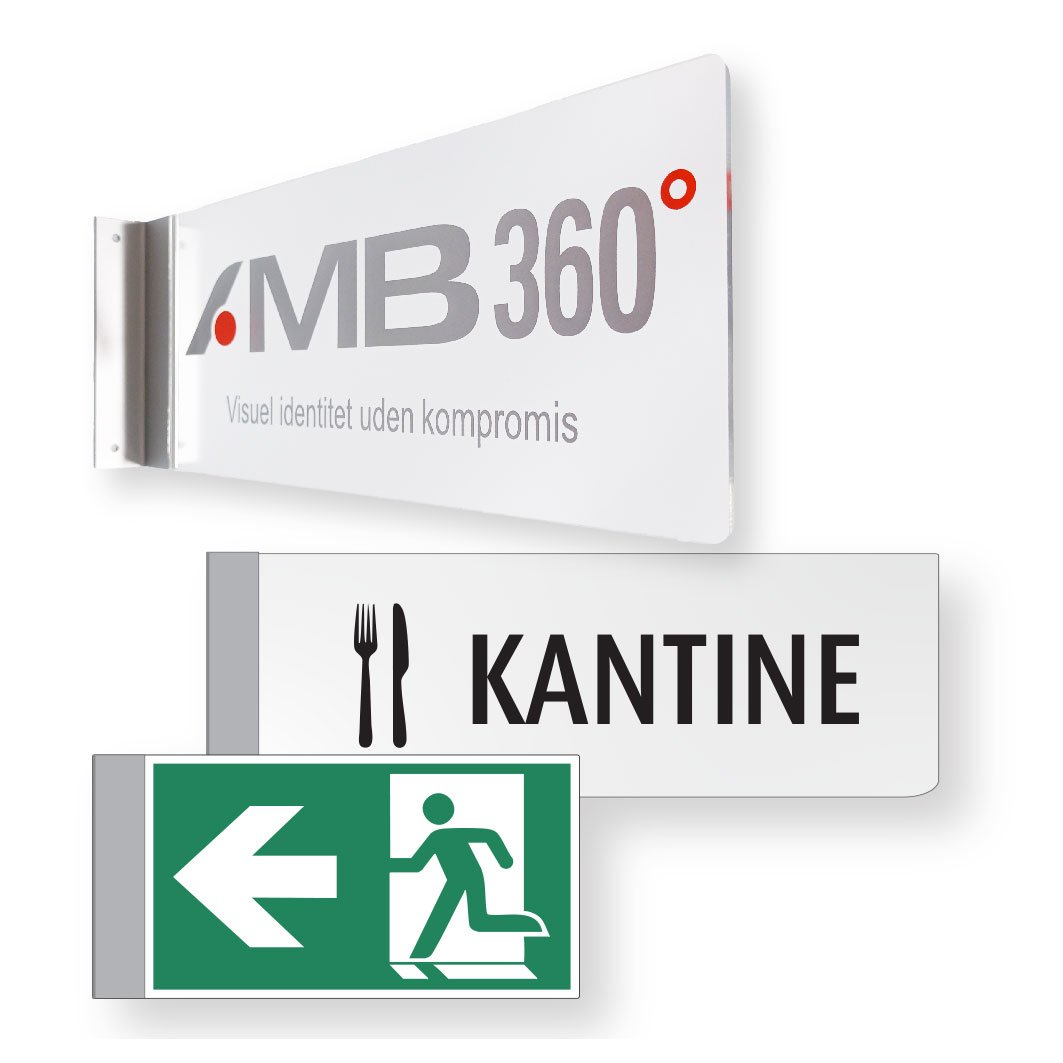 HALLWAY-WING - Indoor Signage - simpleSIGN.dk