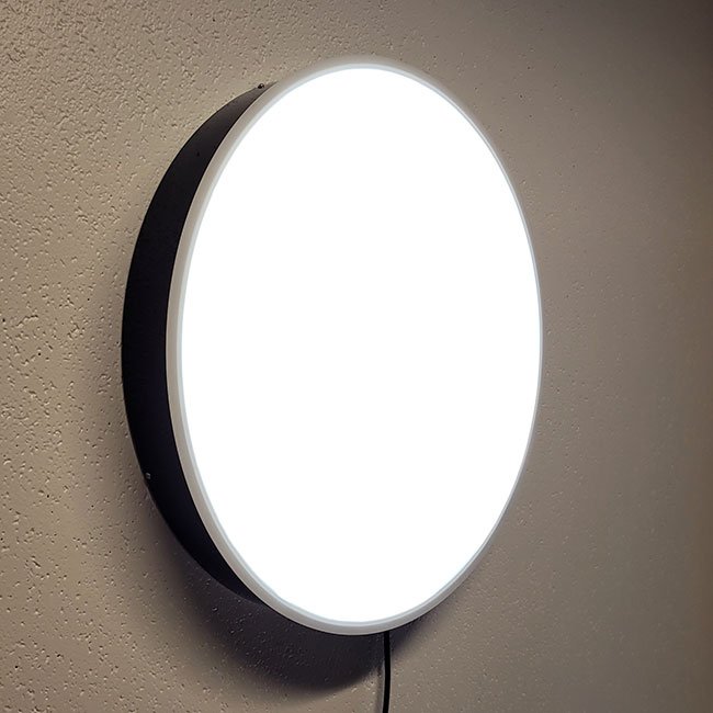 Lysskilt LIGHT WALL CIRCLE - Lysskilte - simpleSIGN.dk