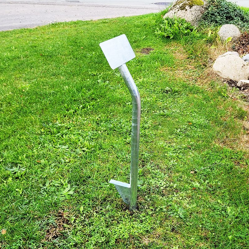 Blomsterbed - Parkerings - Info skilt - Standerskilte - simpleSIGN.dk